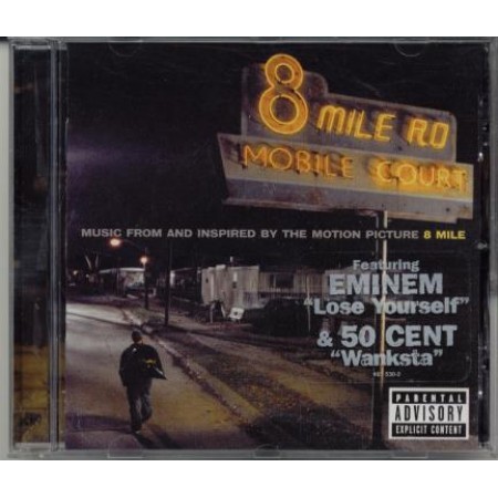 8 Mile Ost - Eminem/D2/50 Cent/Jay Z/Nas/Xzibit/Rakim Cd