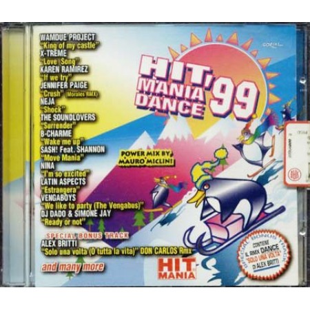 Hit Mania Dance '99 - Karen Ramirez/Soundlovers/X-Treme/Neja/Dj Dado Cd Cd